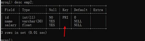 mysql如何添加主键（primary key） mysql add primary key csdn博客