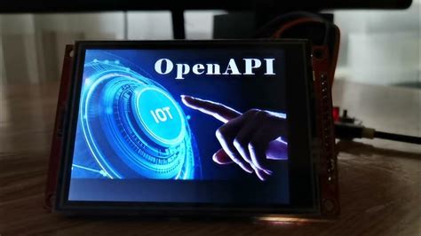 𝐎𝐩𝐞𝐧𝐀𝐏𝐈 Arduino Ili9341 Youtube