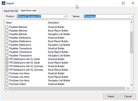 Smartlist Combining Payables Distributions To General Ledger Transactions
