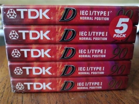 Tdk D90 Celofan 5 Kaseta 83385329