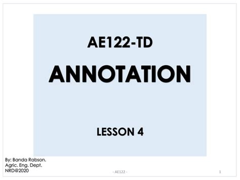 Autocad Annotative Text And Dimensions Pdf