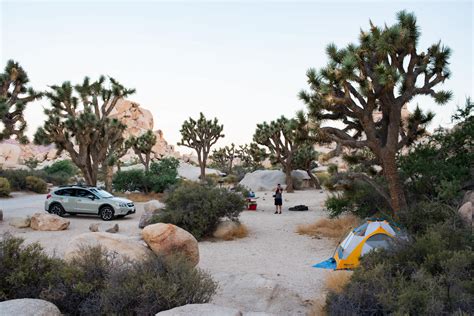 Jumbo Rocks Campground In Joshua Tree National Park California