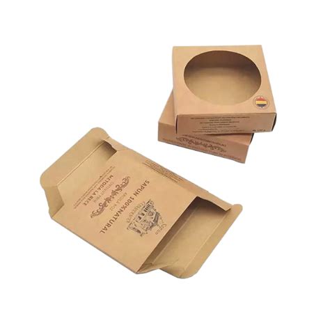 Kraft Boxes With Window Kraft Die Cut Window Boxes Sire Printing