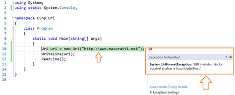 C Apresentando Os Recursos Da Classe Uri