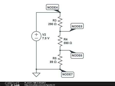 Lab 1 Circuit 2 CircuitLab