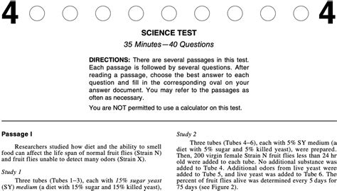 Act Science Worksheets Pdf