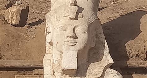 Missing Half Of Massive Ramses Ii Statue Unearthed In Egypt
