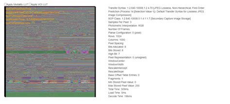 Dicom File Not Rendering Correctly For Sop Class 128401000851130