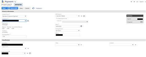 Payment Says Deposited But Is In Deposited Funds Rnetsuite