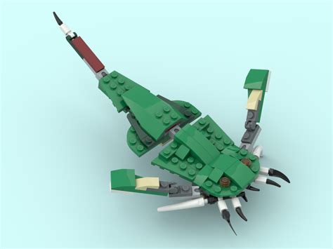 Lego Moc 31058 Eurypterus By Ambrosino Rebrickable Build With Lego