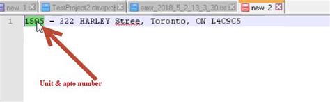 datamatch enterprise address verification canadian postal structure