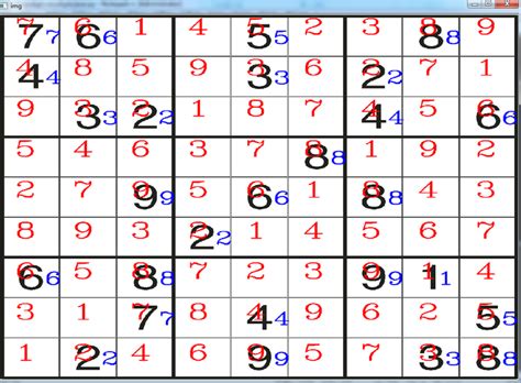 Opencv玩九宫格数独（三）：九宫格生成与数独求解 知乎