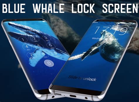 Android 용 Blue Whale Lock Screen Apk 다운로드