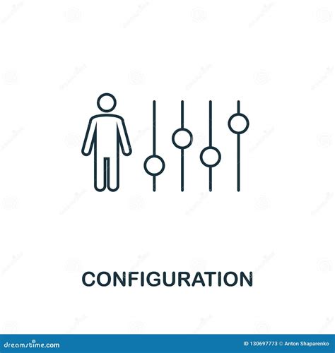 Configuration Outline Icon Premium Style Design From Project Management Icons Collection