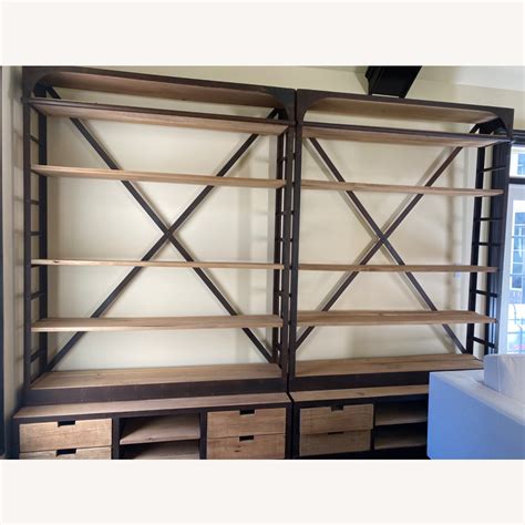 Restoration Hardware Shelf With Ladder AptDeco