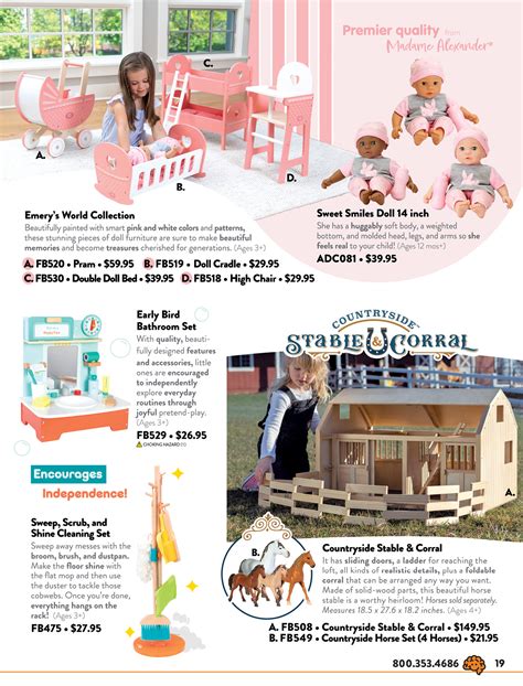 Fat Brain Toys Holiday Toy Catalog Page