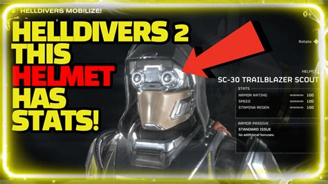 Helldivers Tips And Tricks Also This Helmet Rhelldivers2