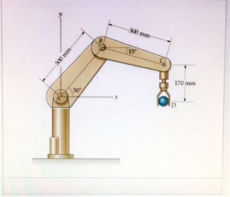 solved if arm ab has a constant clockwise angular velocity