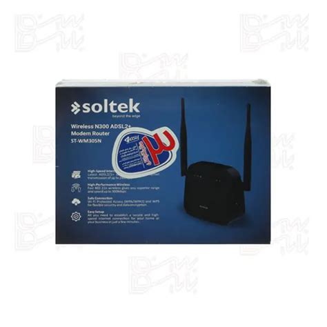 مودم Adsl2 مدل Soltek St Wm305n بینوبایو