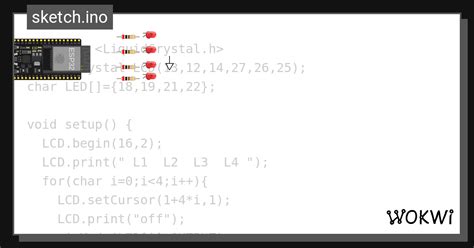 Lab3 12 Wokwi Esp32 Stm32 Arduino Simulator