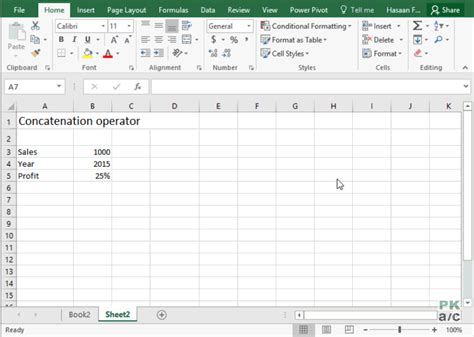 Understanding Excel Operators Guide PakAccountants Com