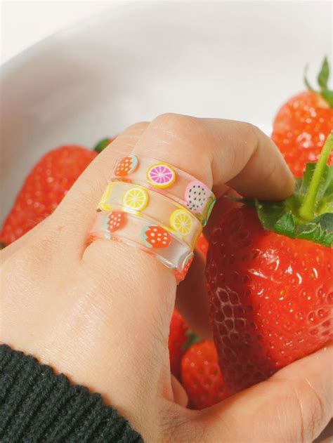 Fruity Loops Stack Ring Fruity Loops Fruity Clear Resin