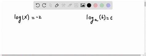 SOLVED Solve The Logarithmic Equation For X Logx