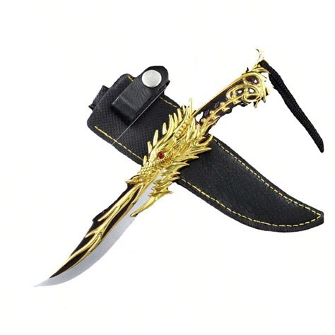 Five Clawed Golden Dragon Toy Sword Assassin Sword Small Prop Ts Game Anime Peripheral