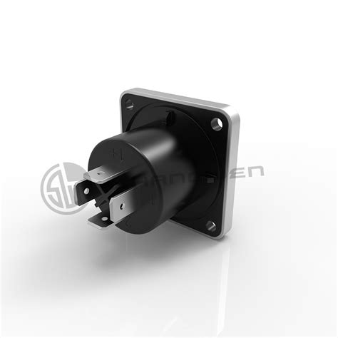 Chassis Loudspeaker Connector Waterproof 4 Pin Male Connector