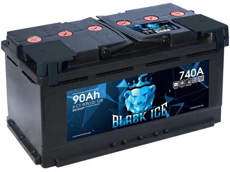Аккумулятор BLACK ICE CLASSIC 6СТ-90.0 90 А·ч обратная (0) полярность ...