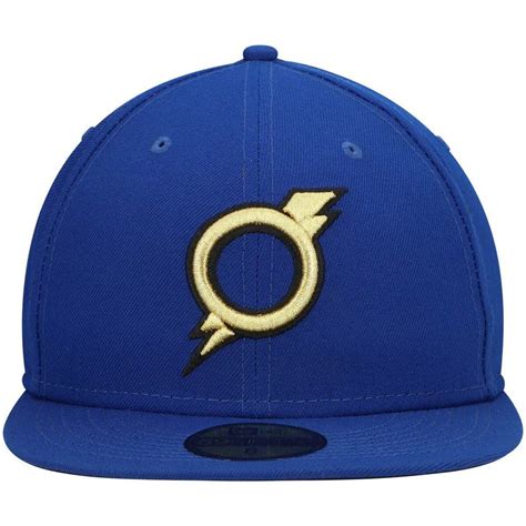 New Era Blue Omaha Storm Chasers Authentic Collection Team Alternate 59fifty Fitted Hat Modesens
