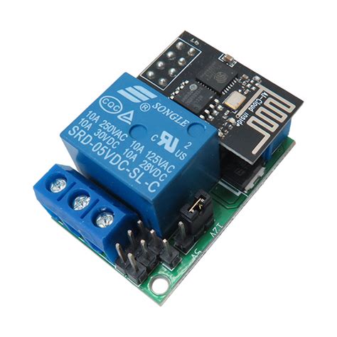 ماژول رله 5 ولت یک کاناله با هسته وایفای Esp8266