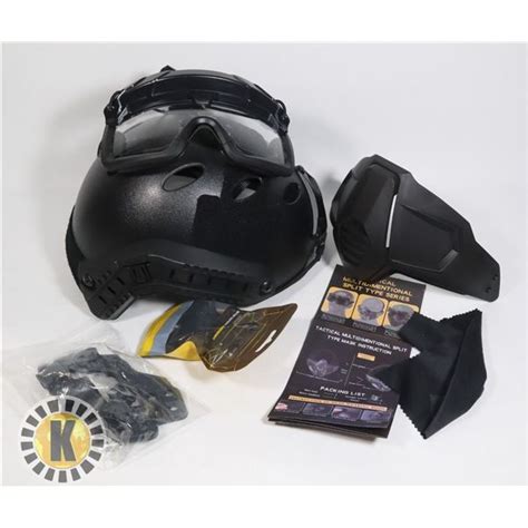 tactical helmet multidimensional split type series