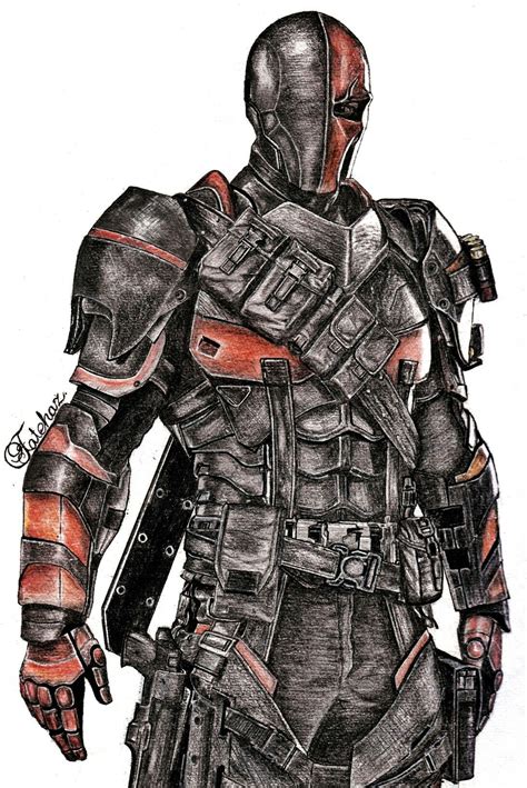 Deathstroke Deathstroke Fanart Deathstroke Drawing Easy
