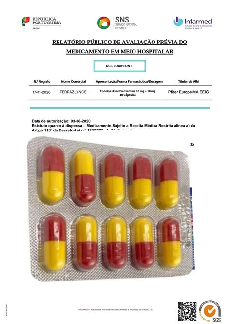 Codipront 30 Mg 10 Mg Pharma Livre Farmacia Livre Online