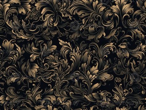 Gothic Floral Pattern