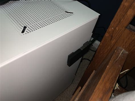 I Attached My External Ssd To The Side Of My Pc With Adhesive Magnets So It Is Hidden Faces A