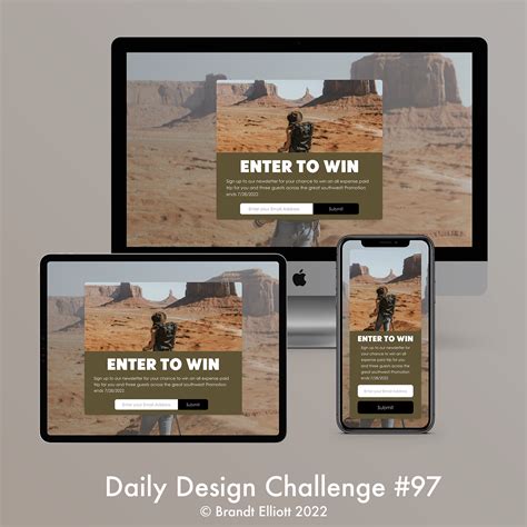 Daily Ui Design Challenge 97 Giveaway Behance