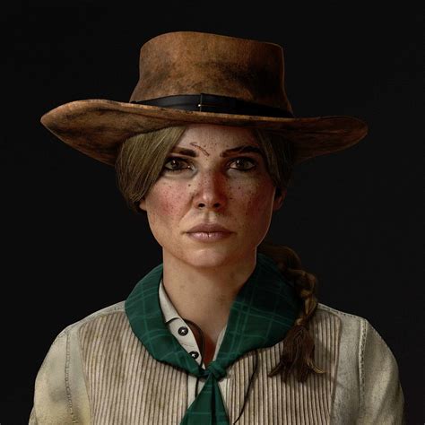 Red Dead Redemption 2 Tribute Sadie Adler Zbrushcentral