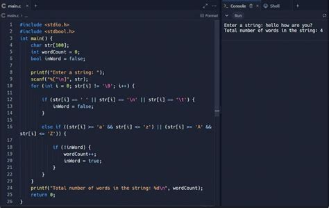 Day 79 Of 100daysofcode Challenge Word Counting In C Ishika Posted On The Topic Linkedin