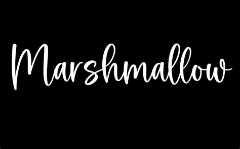 Marshmallow Free Font