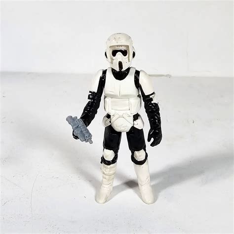 Vintage 1984 Kenner Star Wars Return Of The Jedi Biker Scout Action