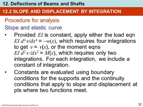 CHAPTER OBJECTIVES Use Various Methods To Determine The Deflection And Slope At Specific Pts On