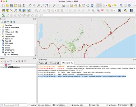 Use Select Features Tool On Vector Tiles · Issue 47941 · Qgisqgis