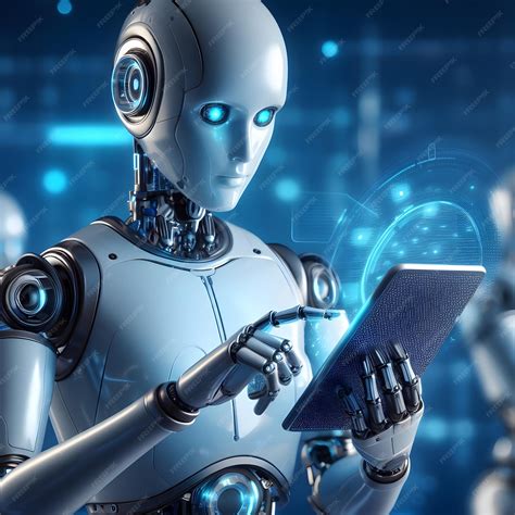 Этика и данные искусственного интеллекта в человеке роботе с использованием футуристической