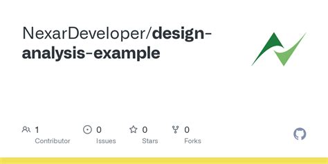 Github Nexardeveloperdesign Analysis Example