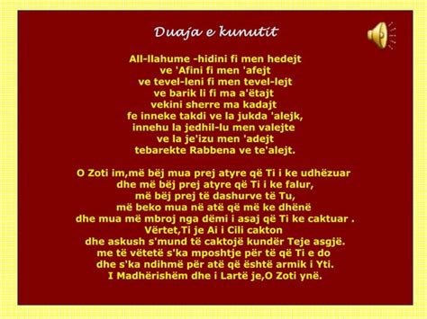 Duaja E Kunutit Pps