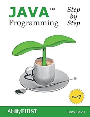 Java Programming Step By Step Buy Online At Best Price In KSA Souq Is Now Amazon Sa Books