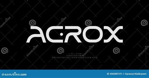 Sport Modern Minimal Logo Alphabet Fonts Typography Minimalist Urban