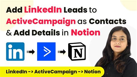 Integrating Linkedin Leads With Active Campaign And Notion Using Pabbly
